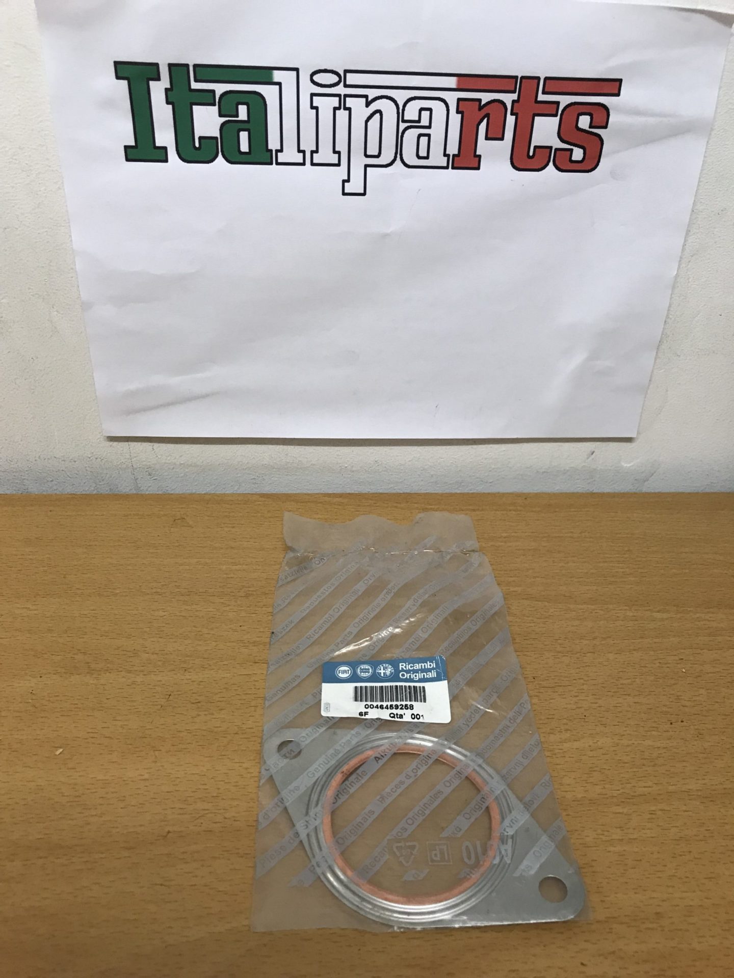 Exhaust gasket - 46459258 - Fiat 500 Grande Punto Alfa Romeo MiTo ...