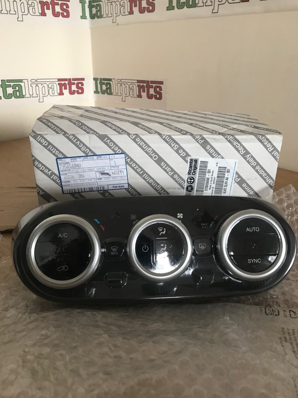 Heater climate control panel A/C - 735656840 - Fiat 500X - Italiparts