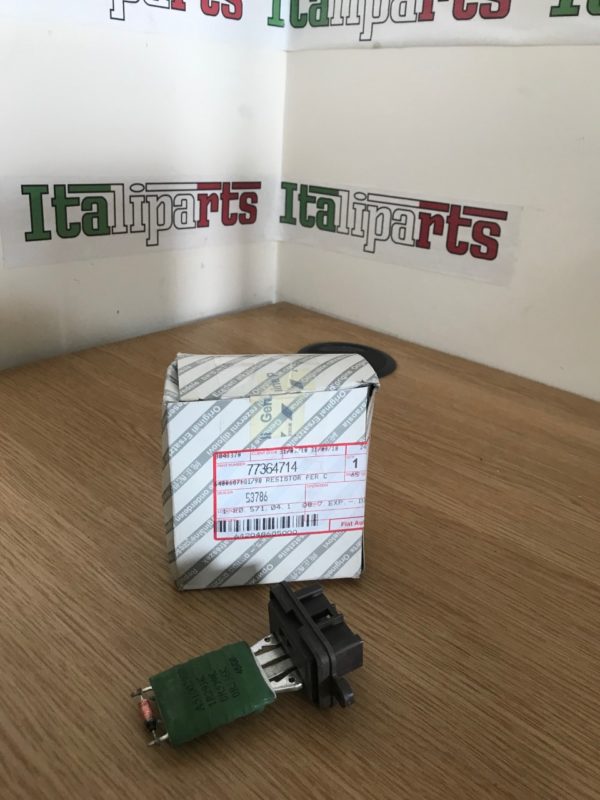Interior blower resistor - 77364714 - Fiat Ducato 2002-2006 Stilo ...